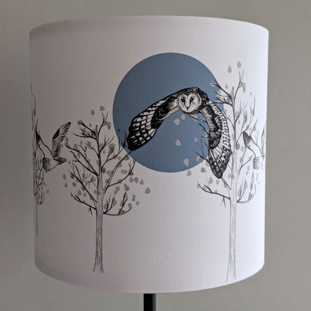 Flying Owl Lampshade – a northern light